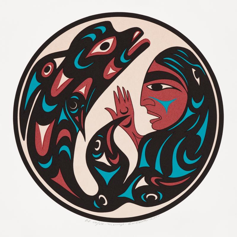 Message - Salish Weave